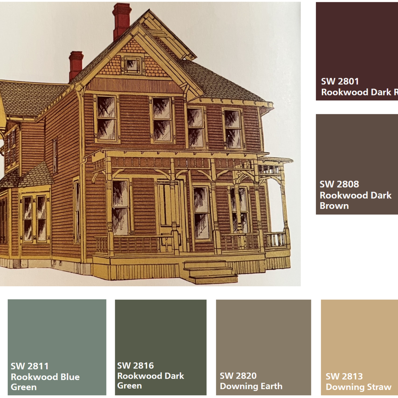 Experimenting with Historic Color Schemes | Worthpreserving